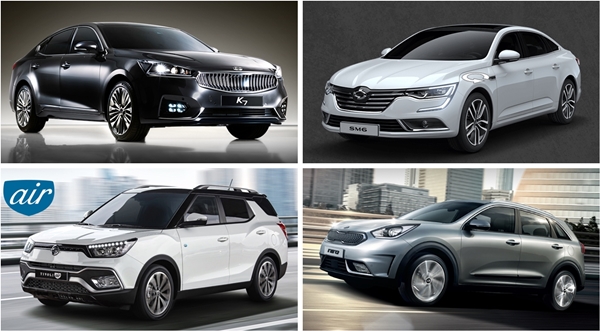 [오토갤러리] 신차 고속질주 SM6, K7, 임팔라 효과에 아반떼, 투싼, 니로, 티볼리에어, 피아트X500 반격 - 뉴스인사이드